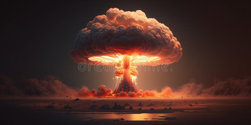 Apocalyptic Scene: Devastating Nuclear Explosion and Its Effects on the ...