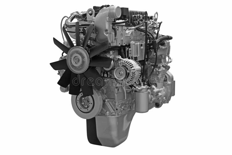 Powerful diesel engine stock photo. Image of motor, combustion - 72828830