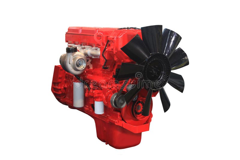 Powerful diesel engine stock image. Image of energy, auto - 72829089