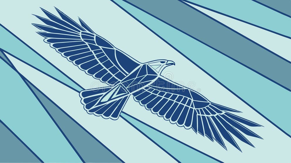 Powerful Eagle in a Diving Pose, Sharp Focus and Predatory Grace ...