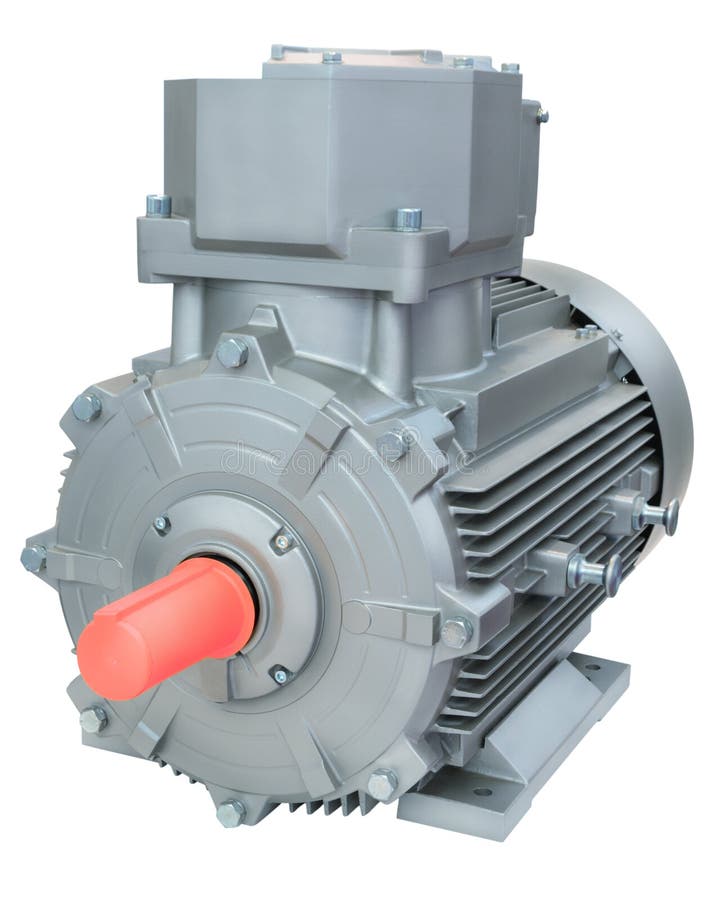 Powerful electric motor stock photo. Image of voltage - 75597282