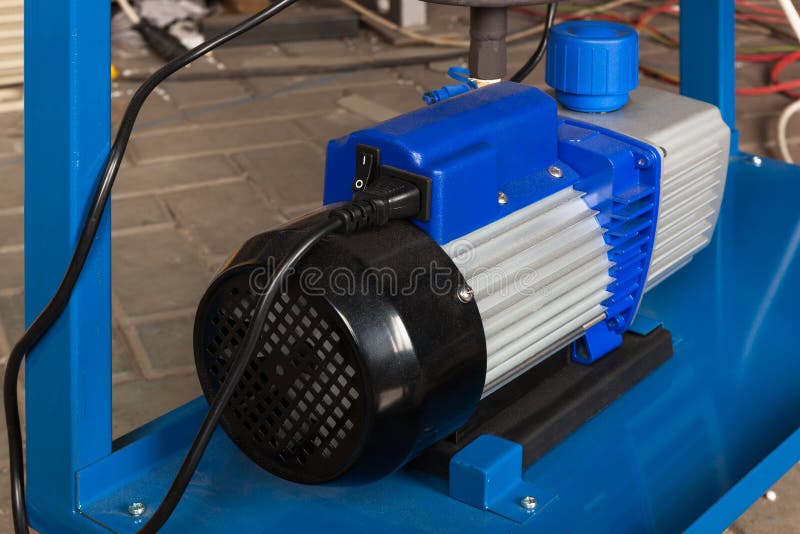Powerful electric motor stock image. Image of generator - 69217411
