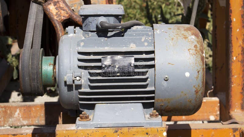 Powerful electric motors stock photo. Image of large - 47925874