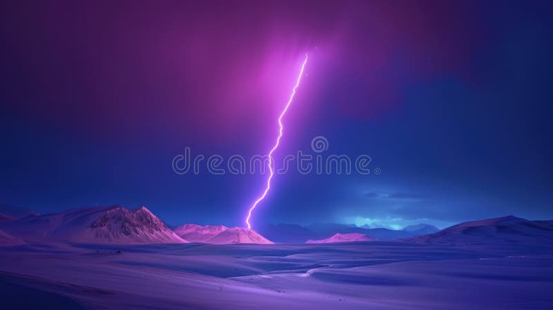 Powerful Electrical Current Energy. Stock Illustration - Illustration ...