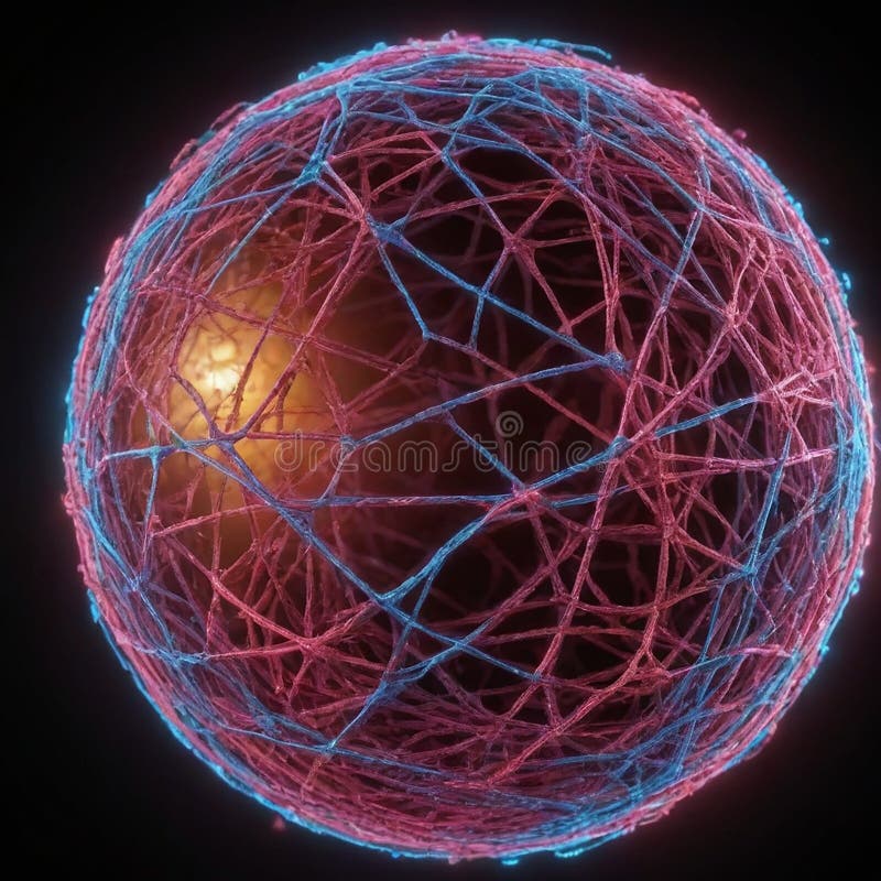 Powerful Electrical Discharge, Lightning Strike Impact Place Realistic ...