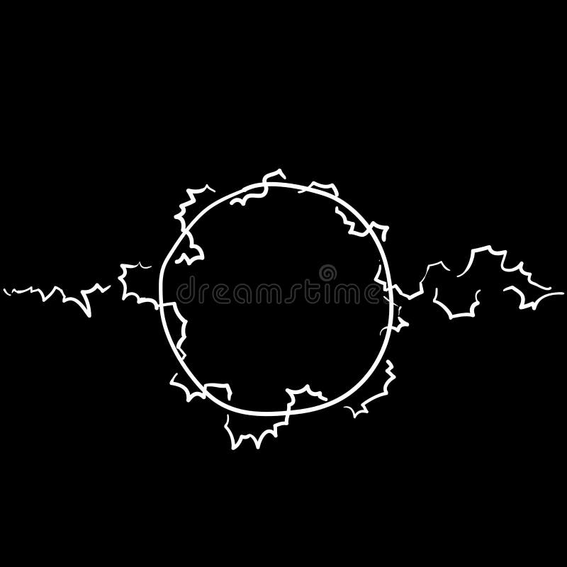 Powerful Electrical Round Discharge Hitting from Side To Side Doodle ...