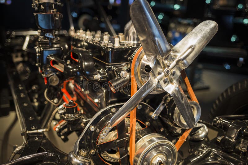 The Powerful Engine of a Car. Internal Design of Engine. Car Engine ...