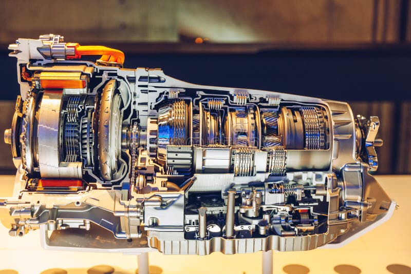 Powerful Engine of a Car. Internal Design of Engine. Car Engine Part ...
