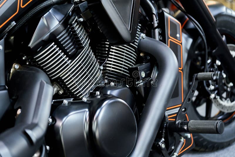 Old motorcycle closeup stock image. Image of retro, exhibition - 93127391