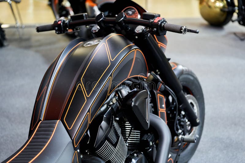 Old motorcycle closeup stock image. Image of retro, exhibition - 93127391