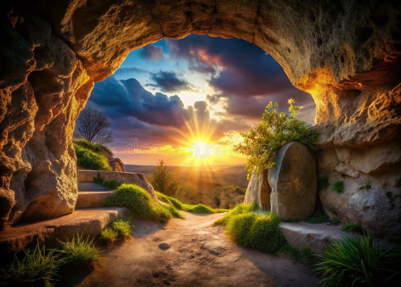 Concept Resurrection Symbolism Stock Illustrations – 675 Concept ...