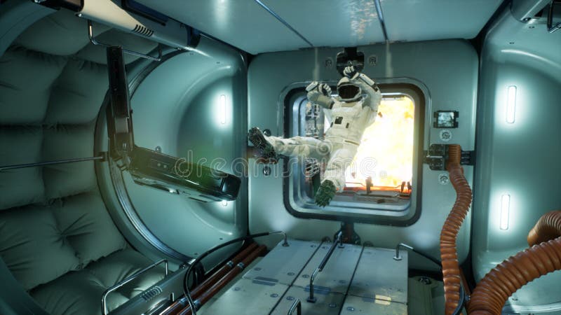 A Powerful Explosion of Fuel Occurred on the Spacecraft, Depressurizing ...