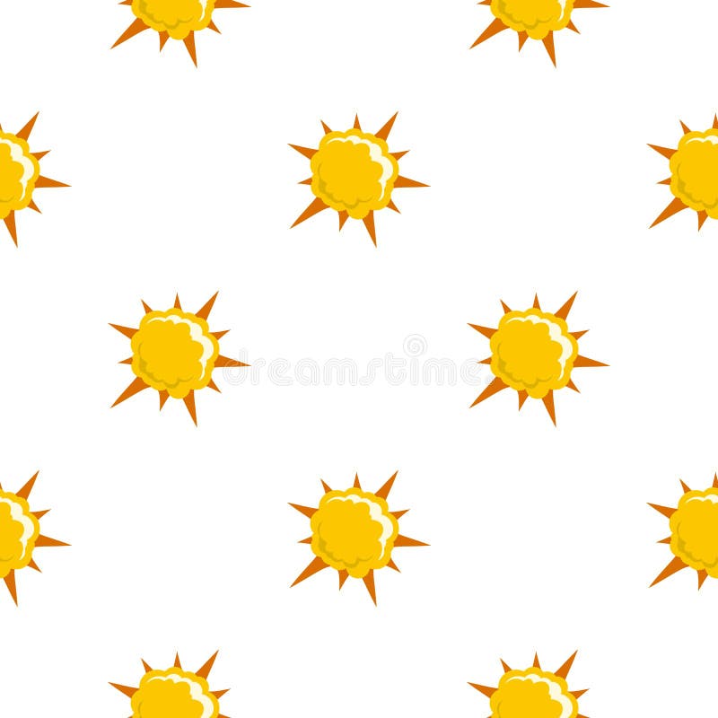 Powerful Explosion Pattern Seamless Stock Vector - Illustration of ...