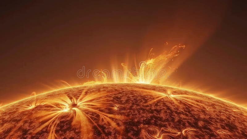 A Powerful Flare on the Sun Surface. Electromagnetic Attack from the ...