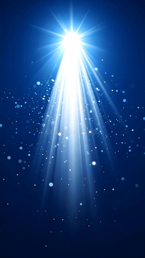 Vertical Spotlight Beam stock illustration. Illustration of dramatic ...