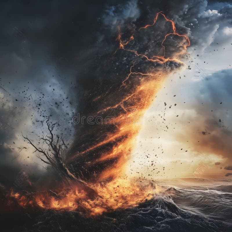 Explosive Tempest Combines Fire and Water in a Mesmerizing Display of ...