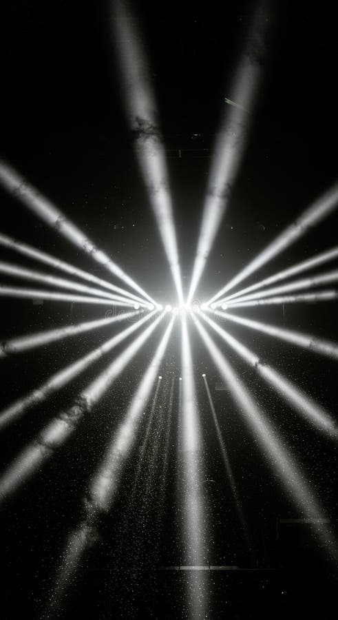 Powerful Geometric Light Beam Patterns Stock Illustrations – 20 ...