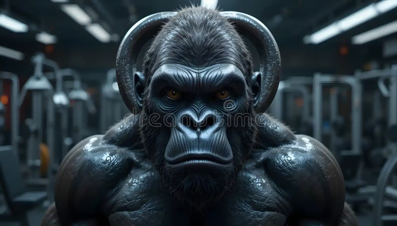 Muscular Gorilla Stares Stock Illustrations – 7 Muscular Gorilla Stares Stock Illustrations ...