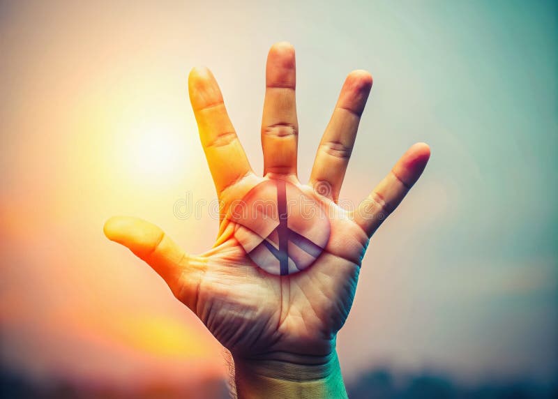 A Powerful Hand Gesture Celebrating International Day of Peace and ...