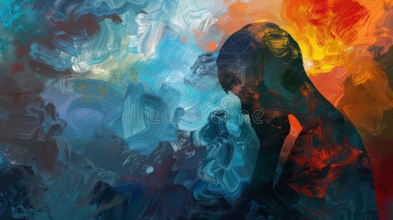 Weight of Despair: an Abstract Representation of Depression and Anxiety ...