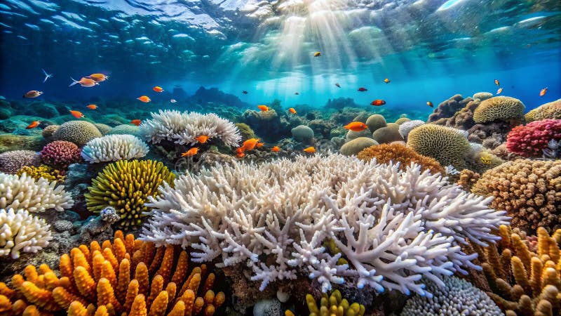 Bleached Coral Reefs a Visual Cry for Ocean Health the Devastating ...