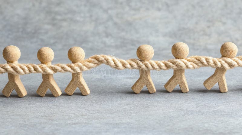 Conceptual Teamwork Image a Powerful Visual Representation of Unity ...