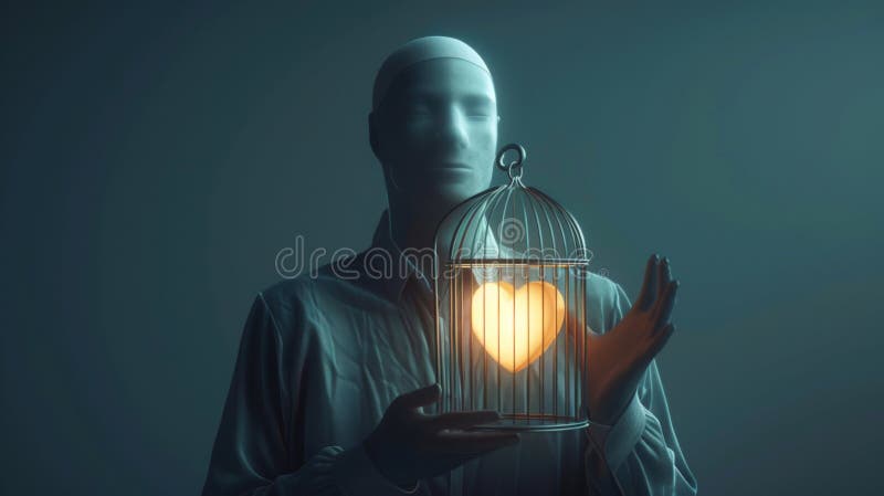 Powerful Image Expressing Human Fragility and Inner Emotional Suffering ...