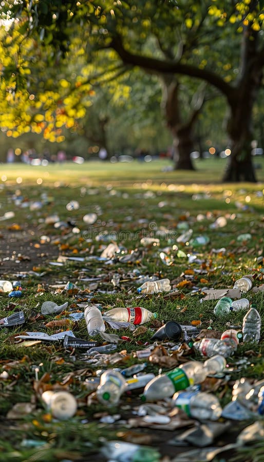 Powerful Image of Littering Consequences in a Park a Call for Improved ...