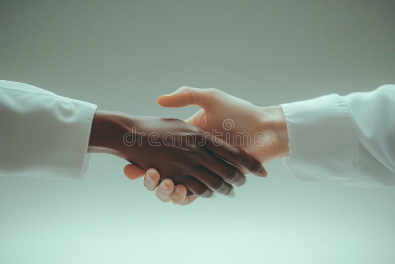 Unity in Diversity Handshake Stock Illustration - Illustration of ...