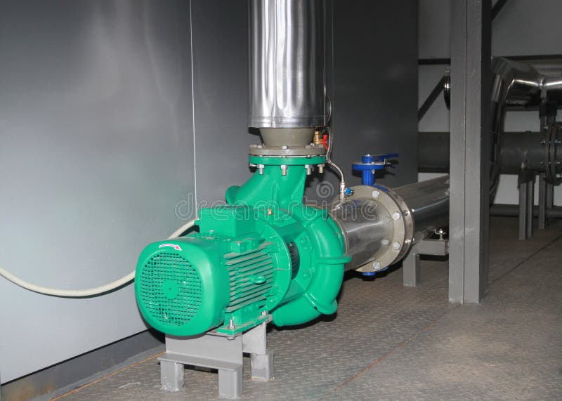 Industrial pump system stock image. Image of pressure - 1787417