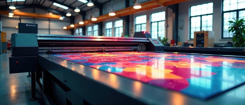 Industrial Screen Printing Machine HighCapacity Production in a Modern ...