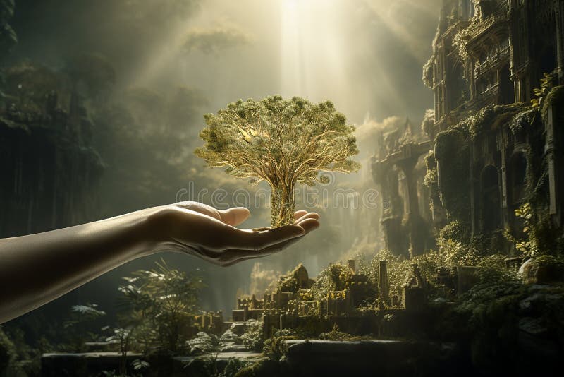 Harmony with nature stock photo. Image of environment - 302331358