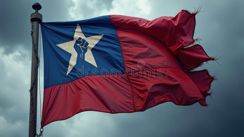 Powerful Juneteenth Flag Composition. Symbols of Freedom in Bold ...