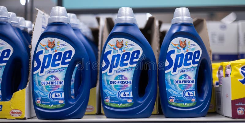 Powerful Laundry Detergent Packaging Show - FRANKFURT, GERMANY - MARCH ...
