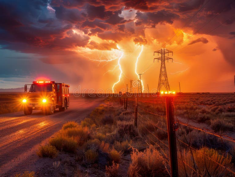 Powerful Lightning Storm Strikes, Causing Damage and Power Outages ...