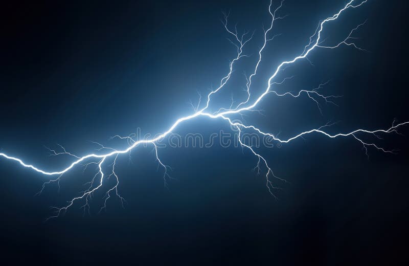 Powerful Lightning Strike with Extensive Branching Illuminates Dark Sky ...