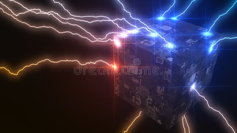 Cube Lightning Stock Illustrations – 595 Cube Lightning Stock ...