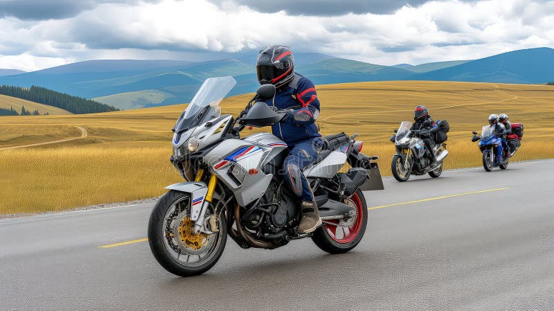 Powerful Machines Slicing through the Wind with Precision. Stock Photo ...