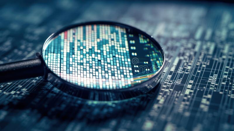 A Magnifying Glass Analyzing Huge Data Volumes in a Data Lake Created ...