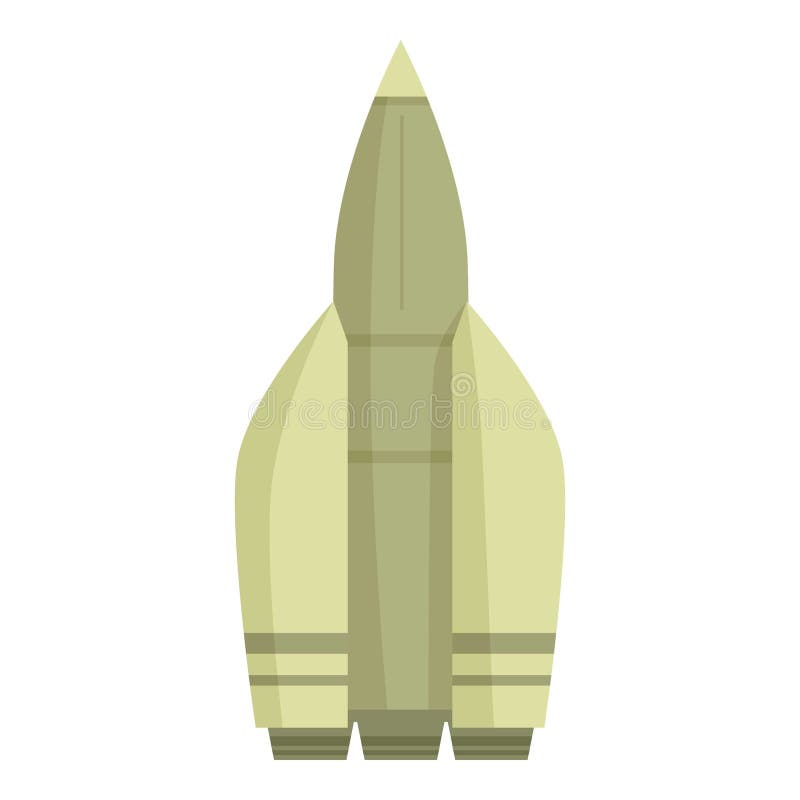 Powerful Military Rocket Pointing at Sky Ready To Launch Stock Vector ...