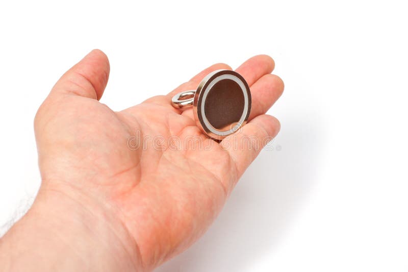 Powerful Neodymium Search Magnet in the Shape of a Puck in a Steel Case ...