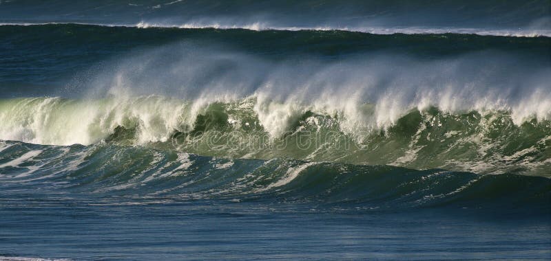 Powerful ocean wave stock image. Image of warming, wave - 132383795