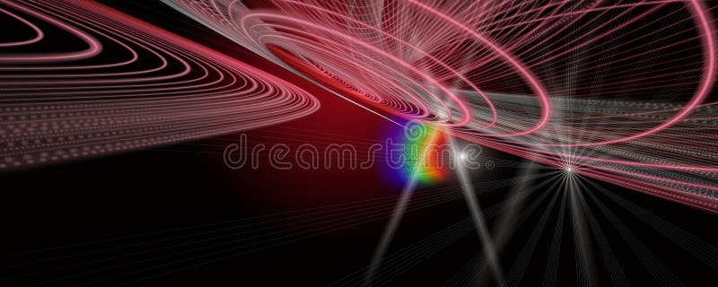 Powerful Particle Background Design Stock Illustration - Illustration ...