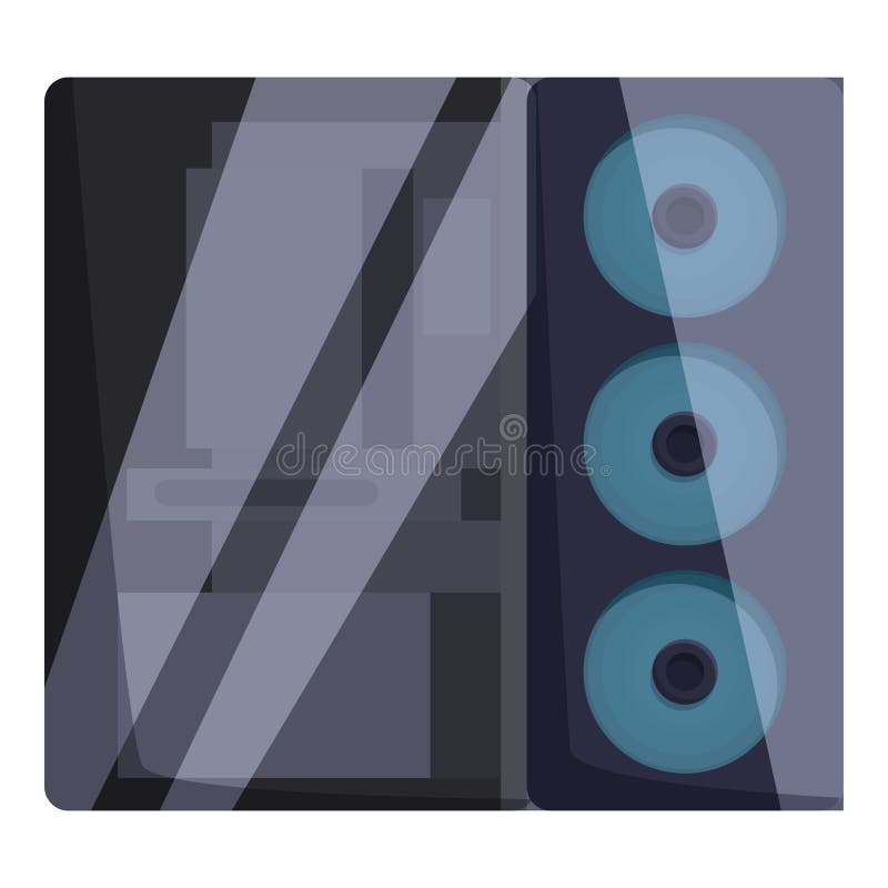 Powerful Personal Computer Gaming Case with Transparent Side Panel ...