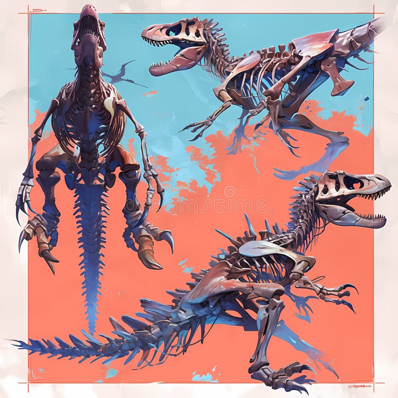 Powerful Raptor Stance stock illustration. Illustration of theater ...