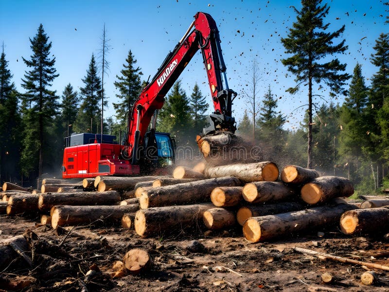Industrial Forestry: the Mechanical Harvest of Timber in Modern ...