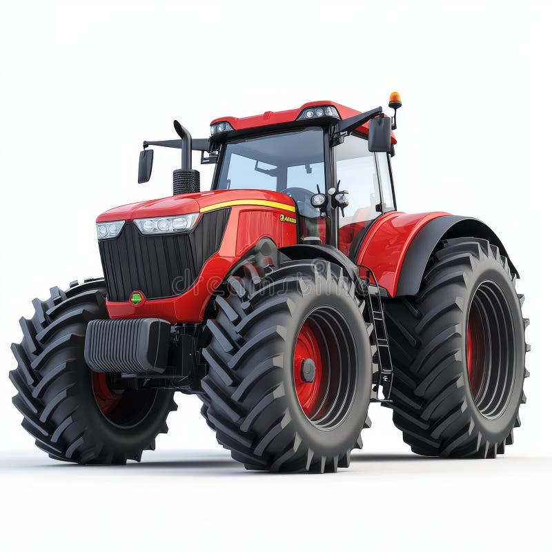The Powerful Red Tractor, with Its Robust Design, Exemplifies ...