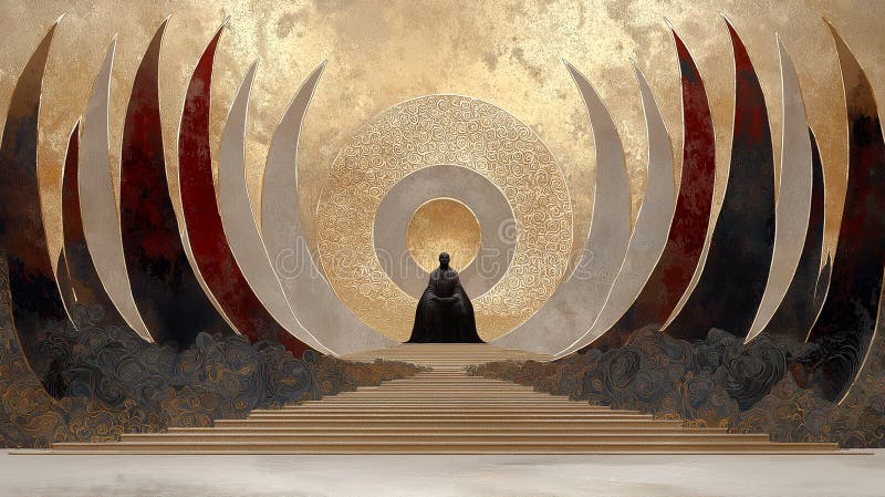 Powerful Representation of Hades in a Mythical Setting with Dramatic ...