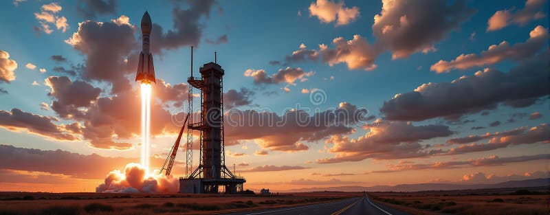 Powerful Rocket Ignites on Launch Pad, Propelling Critical Payload into ...