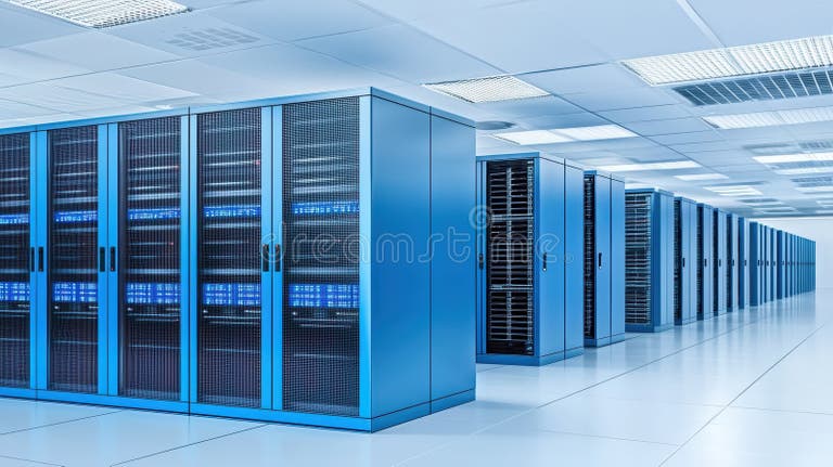 Powerful Server Rack, Data Center Infrastructure for Cloud Computing, Network Solutions, and ...